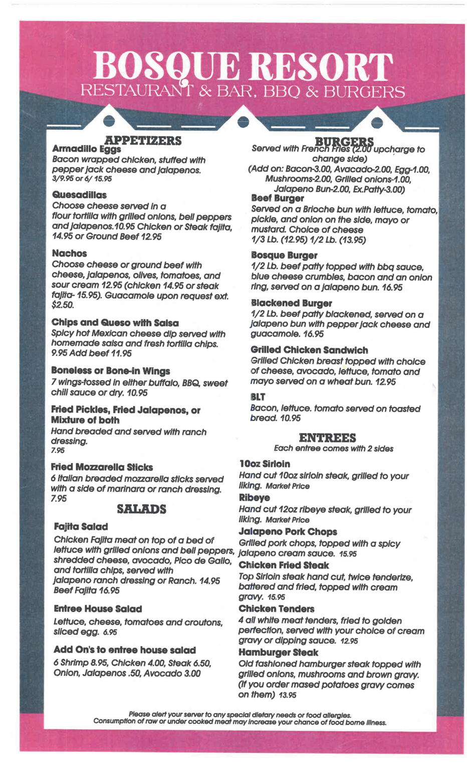 Restaurant - Bosque Resort